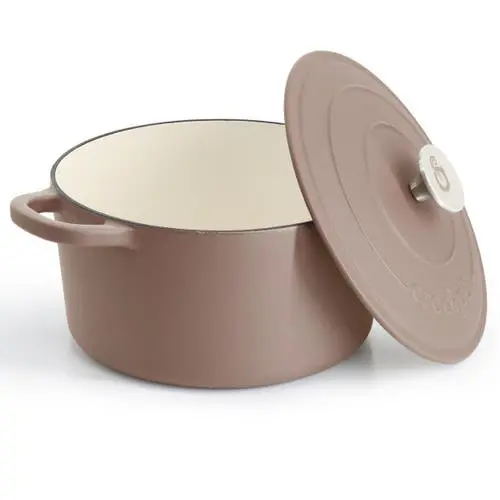 CROCKPOT 5 Quart Enameled Cast Iron Dutch Oven