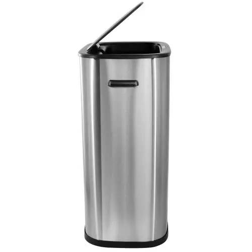 ELAMA 14.5 Gallon Automatic Sensor Hands Free Trash Can