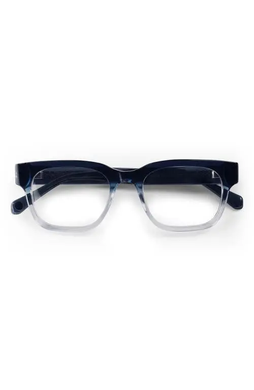 Eyebobs Numero Uno Rectangular Readers - Midnight Blue/cloud Crystal