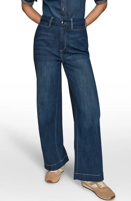 Donna Karan New York Donna High-waist Wide-leg Jeans