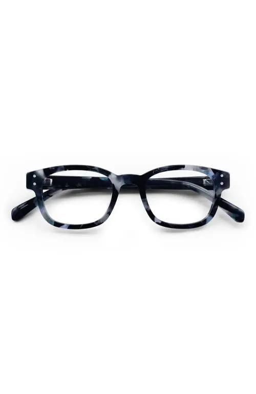 Eyebobs Biff Square Reading Glasses - Blueberry Tortoise