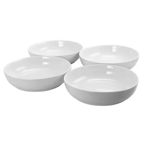 GIBSON HOME Extra Wide 8.5 In. Stoneware Dinner And Serving Bowls
