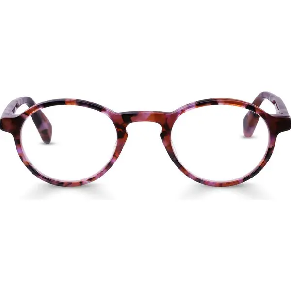 Eyebobs Board Stiff 43mm Round Reading Glasses - Mulberry Tortoise