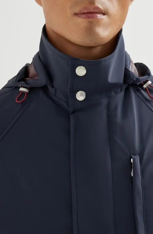Brunello Cucinelli Unlined Parka - Navy Blue