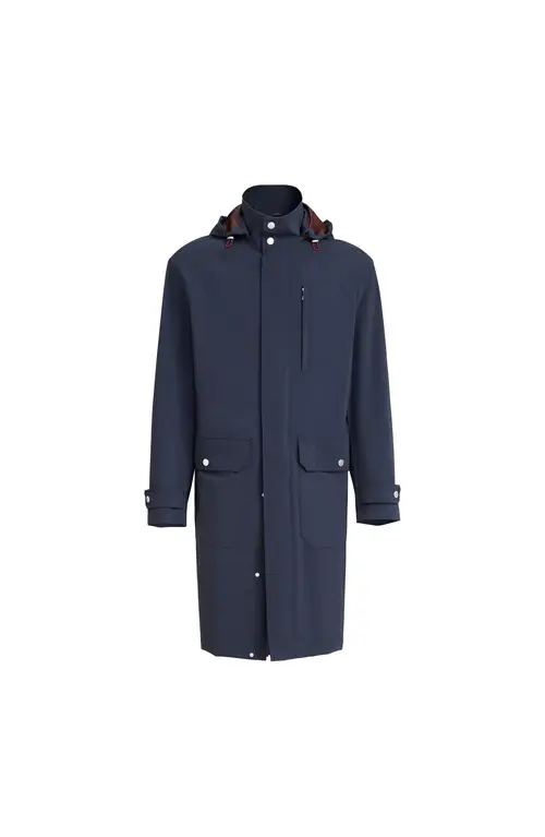 Brunello Cucinelli Unlined Parka - Navy Blue