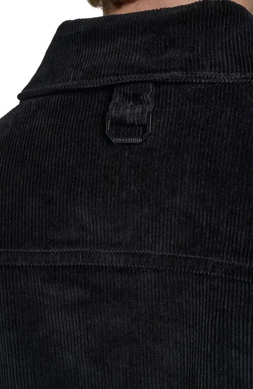 Karl Lagerfeld Paris Corduroy Shirt Jacket