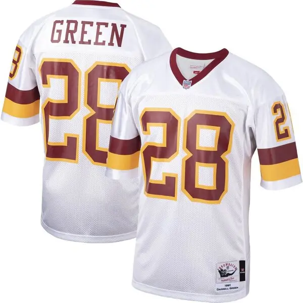 Mitchell & Ness Darrell Green Washington Football Team 1991 Authentic Throwback Retired Player Jersey - White