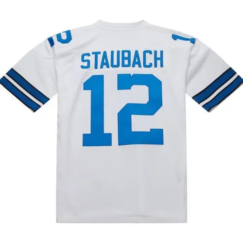 Mitchell & Ness Roger Staubach Dallas Cowboys 1975 Authentic Throwback Jersey