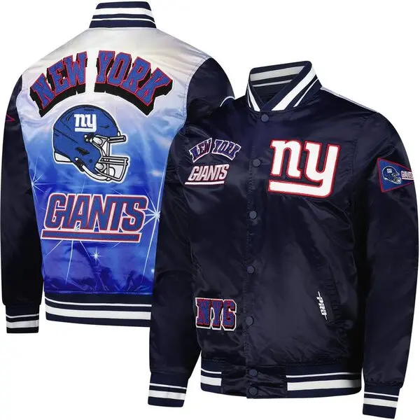 PRO STANDARD New York Giants Sublimated Satin Jacket