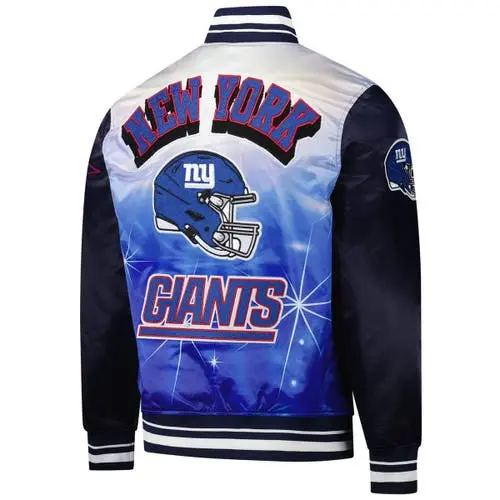 PRO STANDARD New York Giants Sublimated Satin Jacket