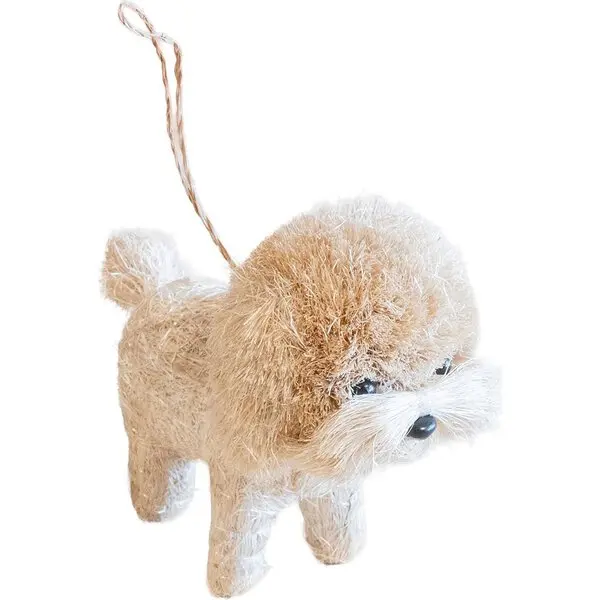 LIKHA Poodle Handwoven Ornament