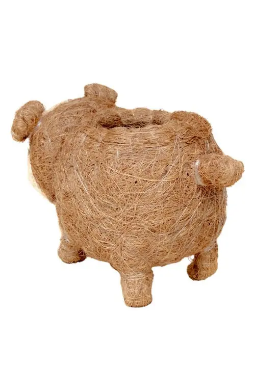 Likhâ Baby English Bulldog Handwoven Planter