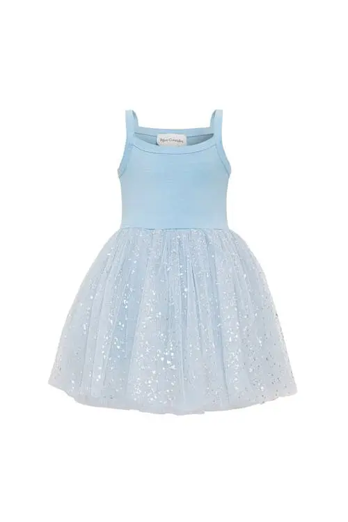 MINI CELEBRITIES Sleeveless Sparkle Tulle Dress Set
