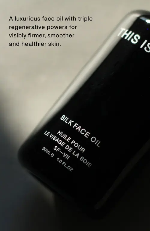 THIS IS SILK Silk Face Oil - Black
