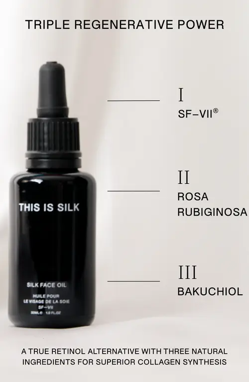THIS IS SILK Silk Face Oil - Black