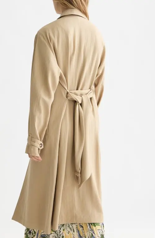 Scotch & Soda Flowy Trench Coat