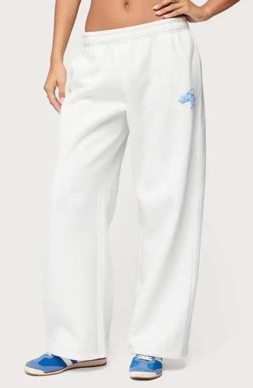 EDIKTED Straight Leg Sweatpants