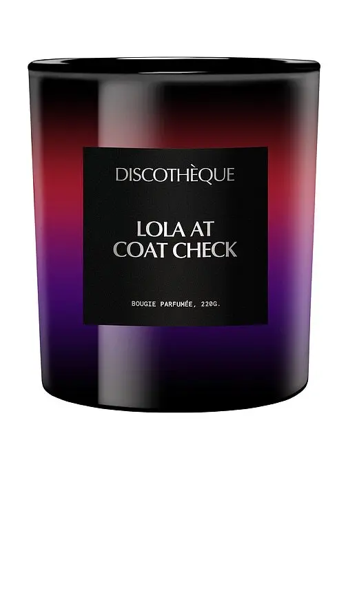 DISCOTHEQUE Lola At Coat Check Candle - N,a