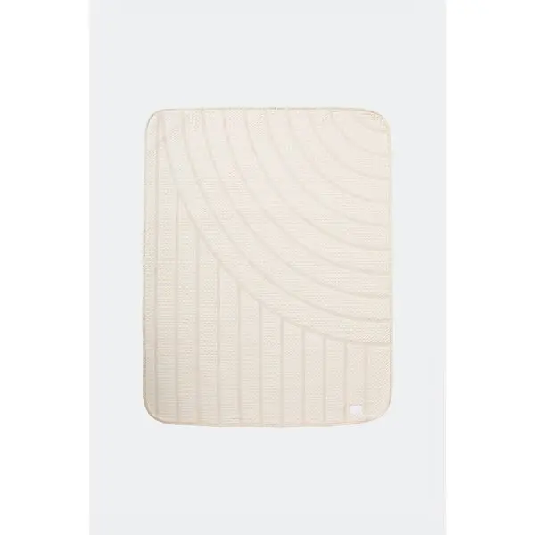 LAY LO Brigette Romanek Luxury Pet Blanket - Neutral Cream