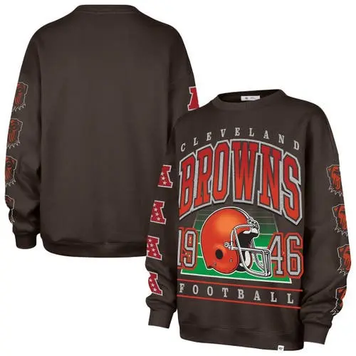 '47 Cleveland Browns Oversized Pullover Sweatshirt