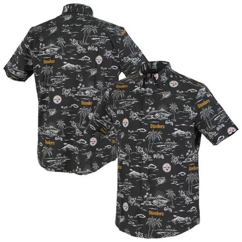 Reyn Spooner Pittsburgh Steelers Kekai Performance Button-down Shirt