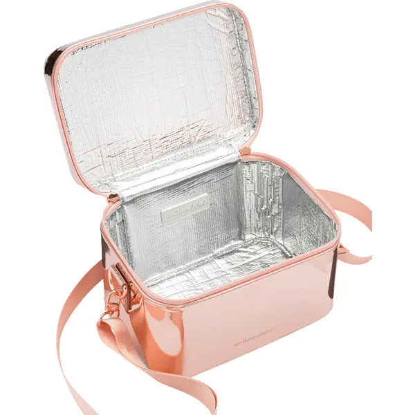 WELLINSULATED Beauty Case With Detachable Strap - Rose Gold