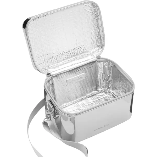 WELLINSULATED Beauty Case With Detachable Strap - Silver