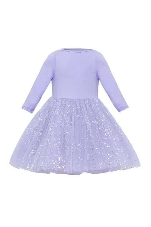 MINI CELEBRITIES Shiny Tulle Dress Set