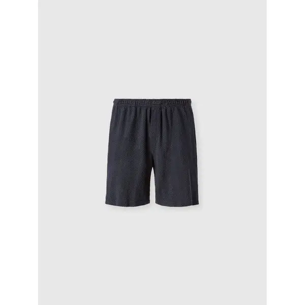 Missoni Bermuda Shorts With Zigzag Pattern - Navy