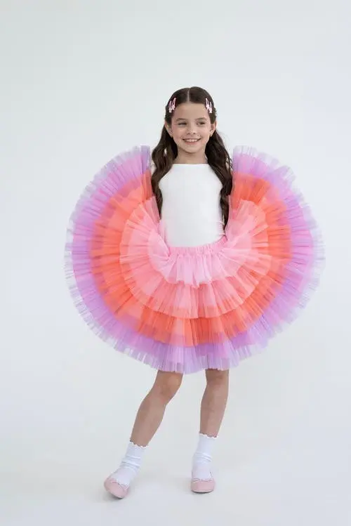 MINI CELEBRITIES Ombre Tulle Tutu Skirt