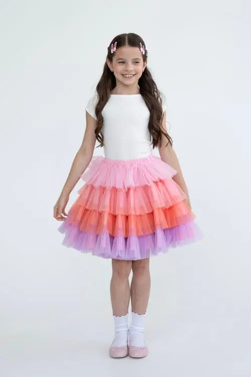 MINI CELEBRITIES Ombre Tulle Tutu Skirt