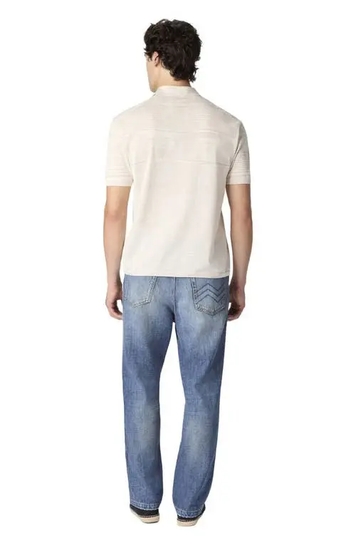 Missoni Space-dye Mercerized Cotton Polo Shirt - Blue