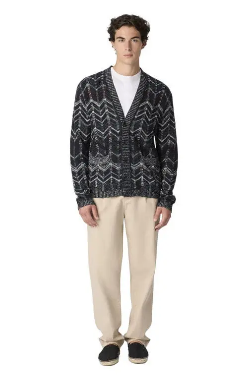 Missoni Cotton Chevron Cardigan - Blue