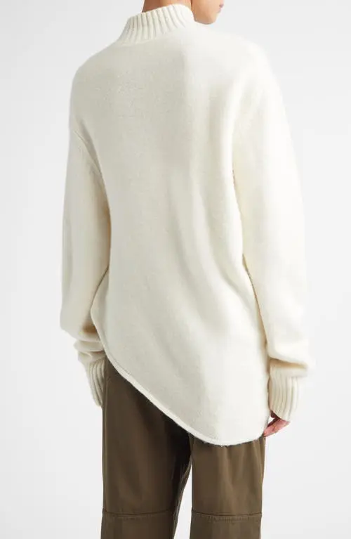 A.L.C. Naomi Asymmetric Mock Neck Sweater
