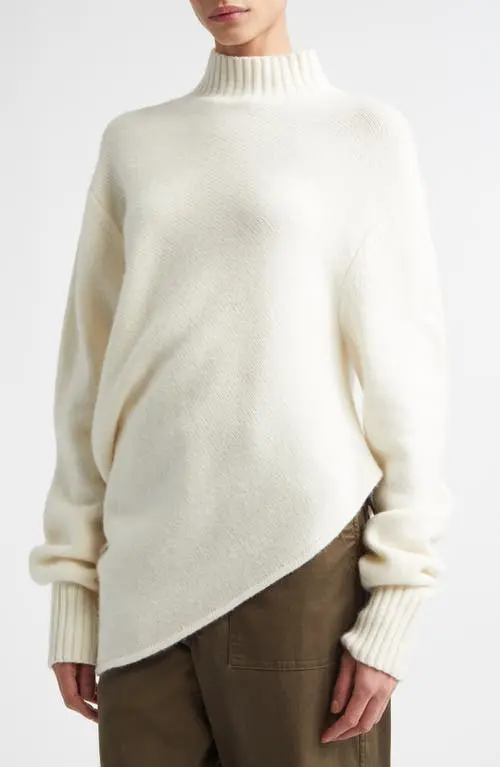 A.L.C. Naomi Asymmetric Mock Neck Sweater
