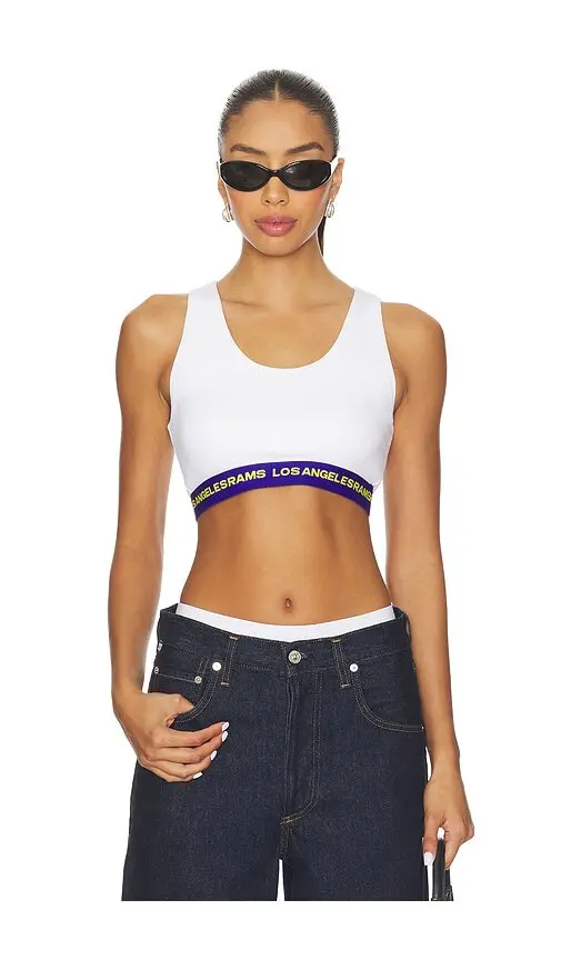Terez X Rams Rib Logo Elastic Bra