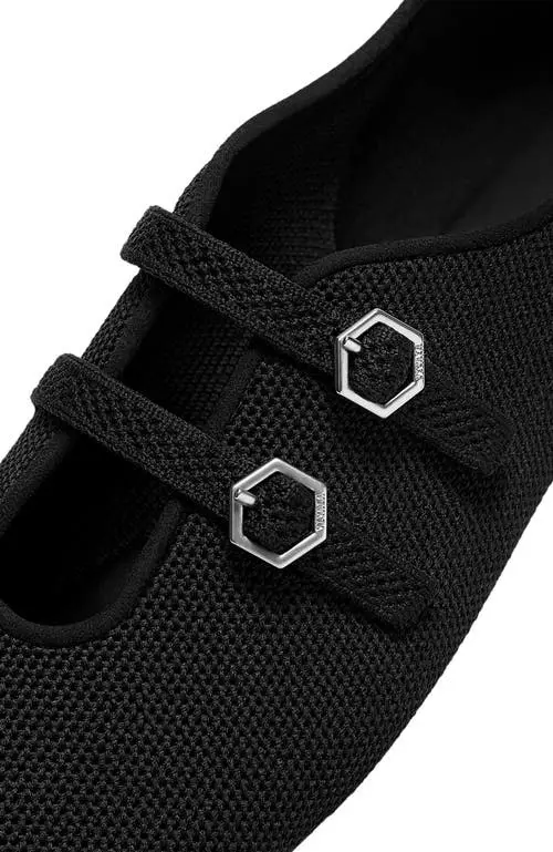 Vivaia Twin-strap Round Toe Flats