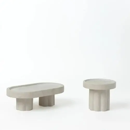 HOUSE OF REVELRY Stone Single Pillar Candle Holder