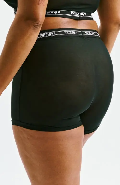 TOMBOYX Powermesh Boxer Briefs - Black
