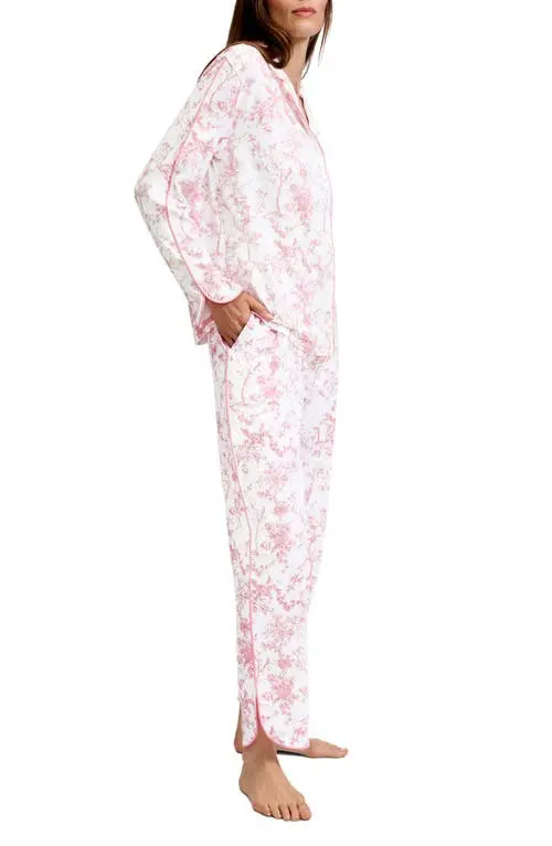 PETITE PLUME Margaux Lightweight Pima Cotton Pajamas