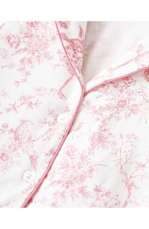 PETITE PLUME Margaux Lightweight Pima Cotton Pajamas