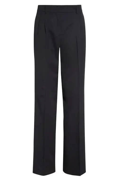 Akris Fabri Pleated Wool Pants