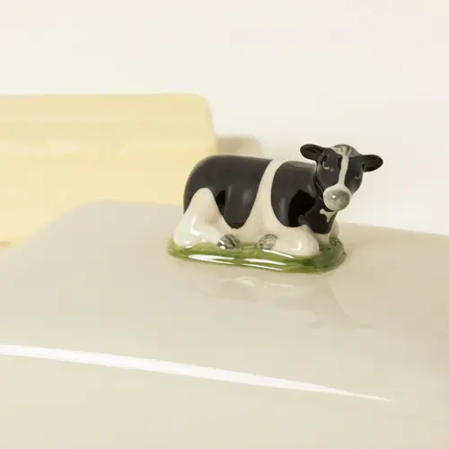 UNCOMMON GOODS Cow Butter Dish Ka&f Group Llc