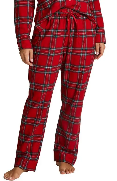 Hunkemoller Flannel Pyjama Pants - Savvy Red