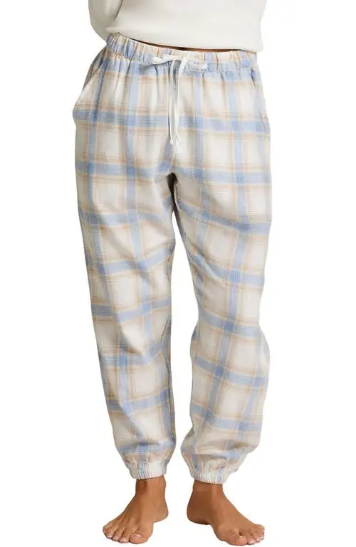 Hunkemoller Flannel Pyjama Pants - Zen Blue