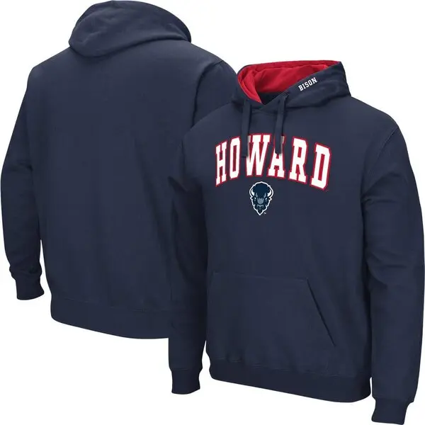COLOSSEUM Howard Bison Arch & Logo 3.0 Pullover Hoodie