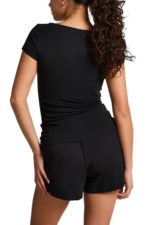Hunkemoller Pyjama Set Jersey - Black