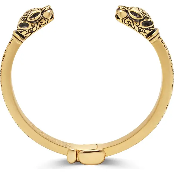 NIALAYA JEWELRY Panther Bangle - Gold