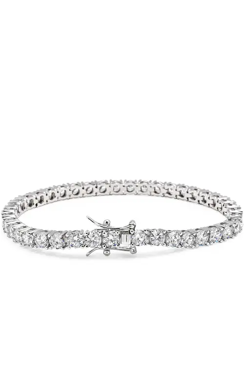 NIALAYA JEWELRY Tennis Bracelet - Silver
