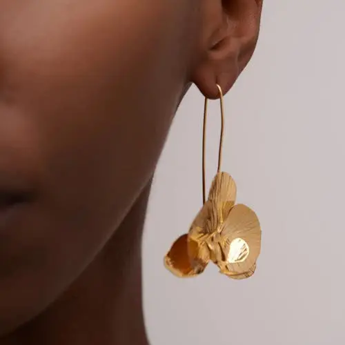 WE ARE NBO Deviendra 2.0 Orchid Drop Earrings